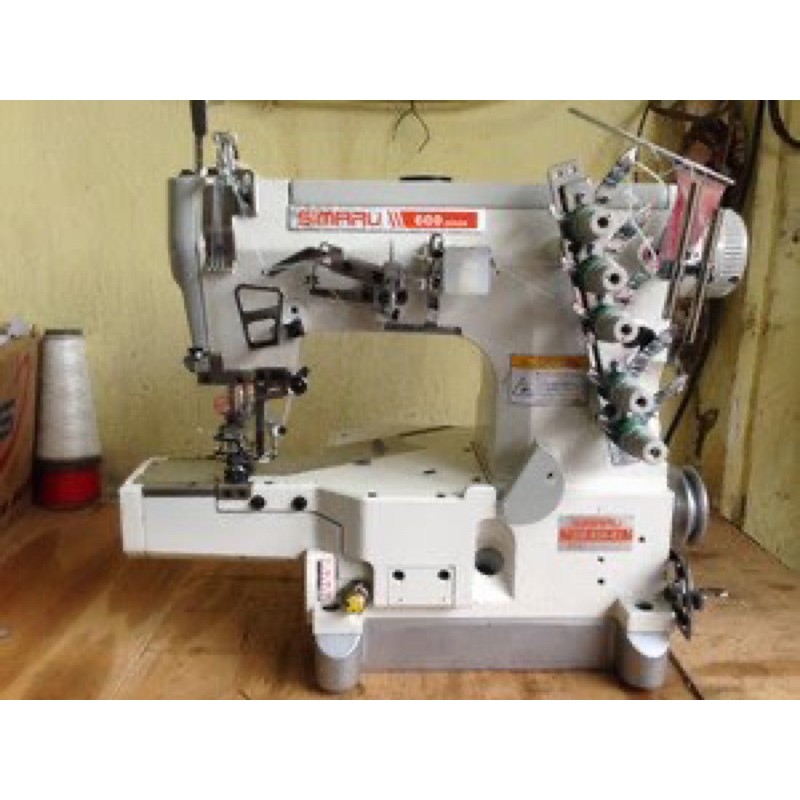 Jual Simaru Overdeck Cylinder Bed kepala kecil Mesin Jahit Kaos ...