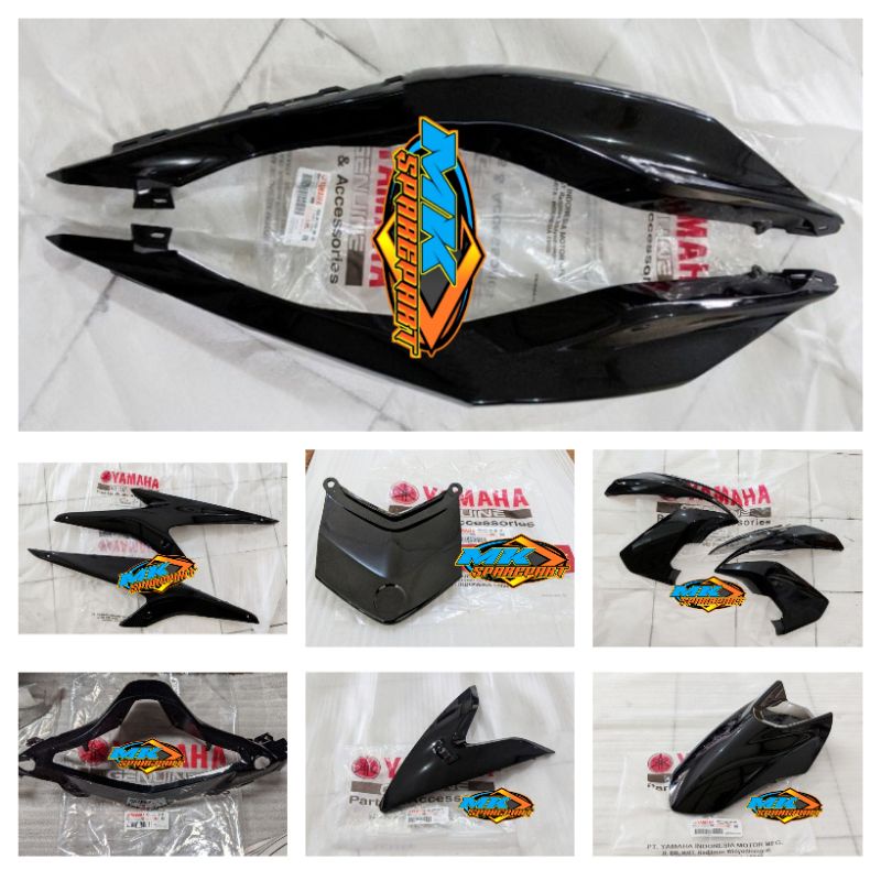Jual Paket Full Set Body Halus Aerox 155 2017-2020 Hitam Glossy ...