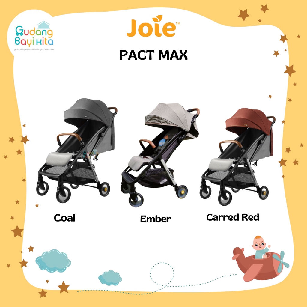 Jual Joie Pact Max - With Magnetic Buckle Stroller Cabin Size ...