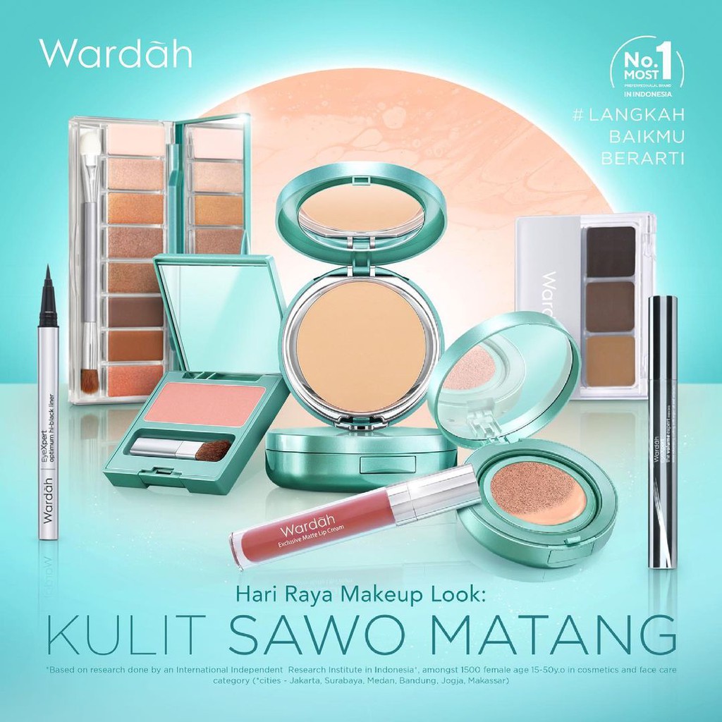 1 Set Alat Make Up Wardah Murah | Saubhaya Makeup