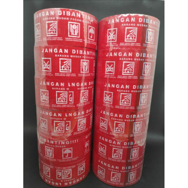 Jual lakban jangan dibanting buat kebutuhan paket | Shopee Indonesia