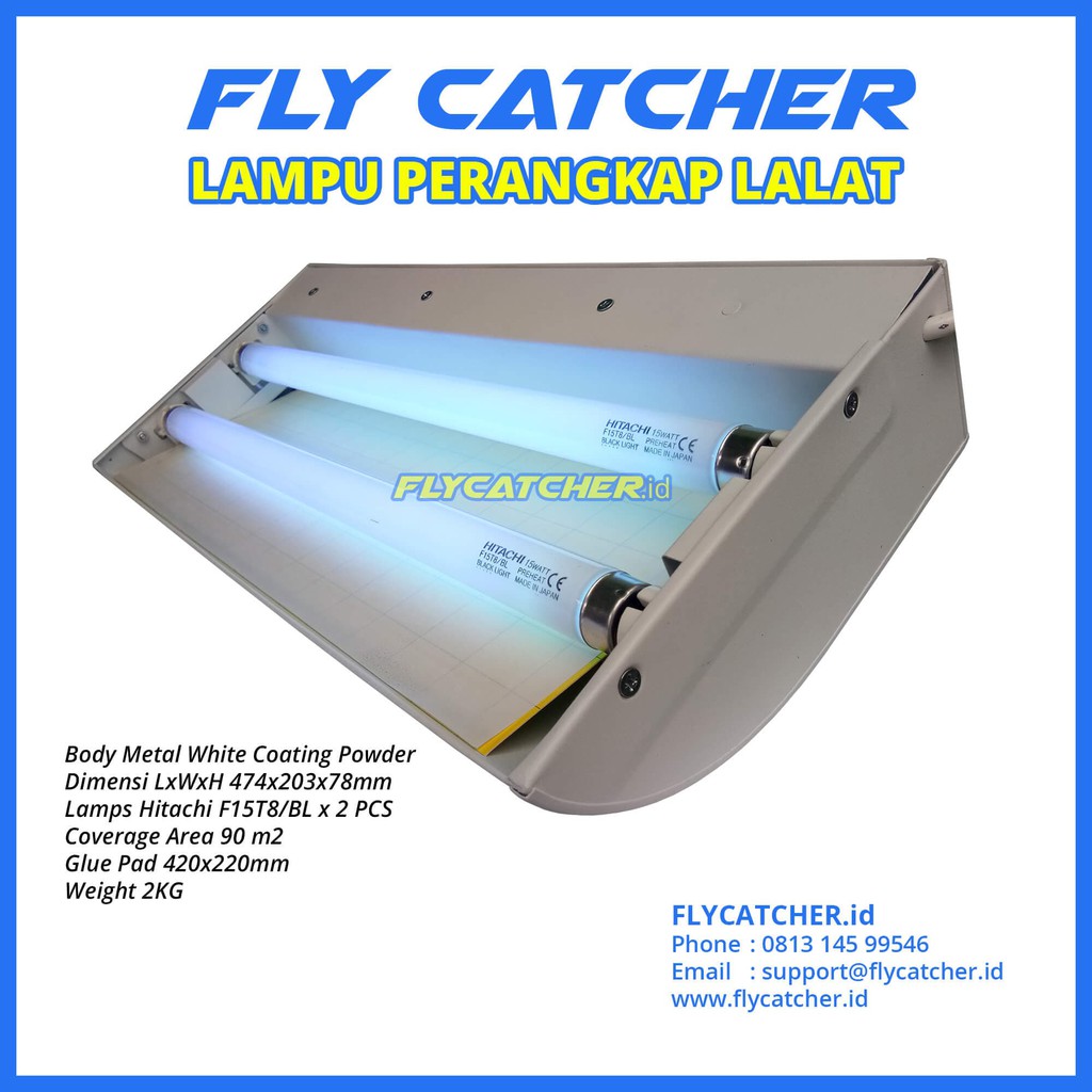 Jual Fly Catcher / Insect Trap / Lampu Perangkap Serangga Terbang 2 ...