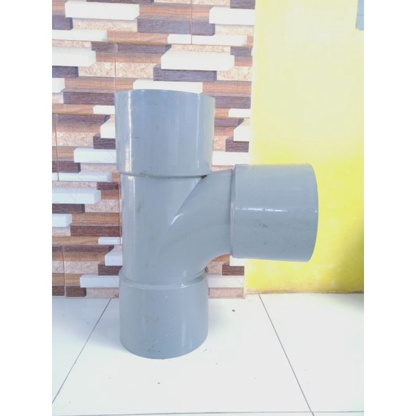 Jual fitting PVC tee way 8 inch Y 90 derajat | Shopee Indonesia