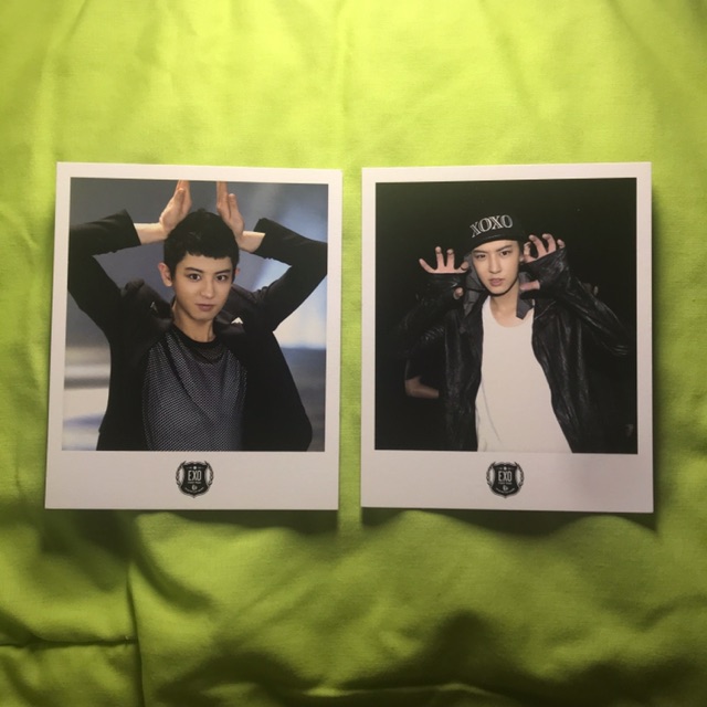Jual [EXO] Official Chanyeol Polaroid Postcard Photocard PC XOXO ...