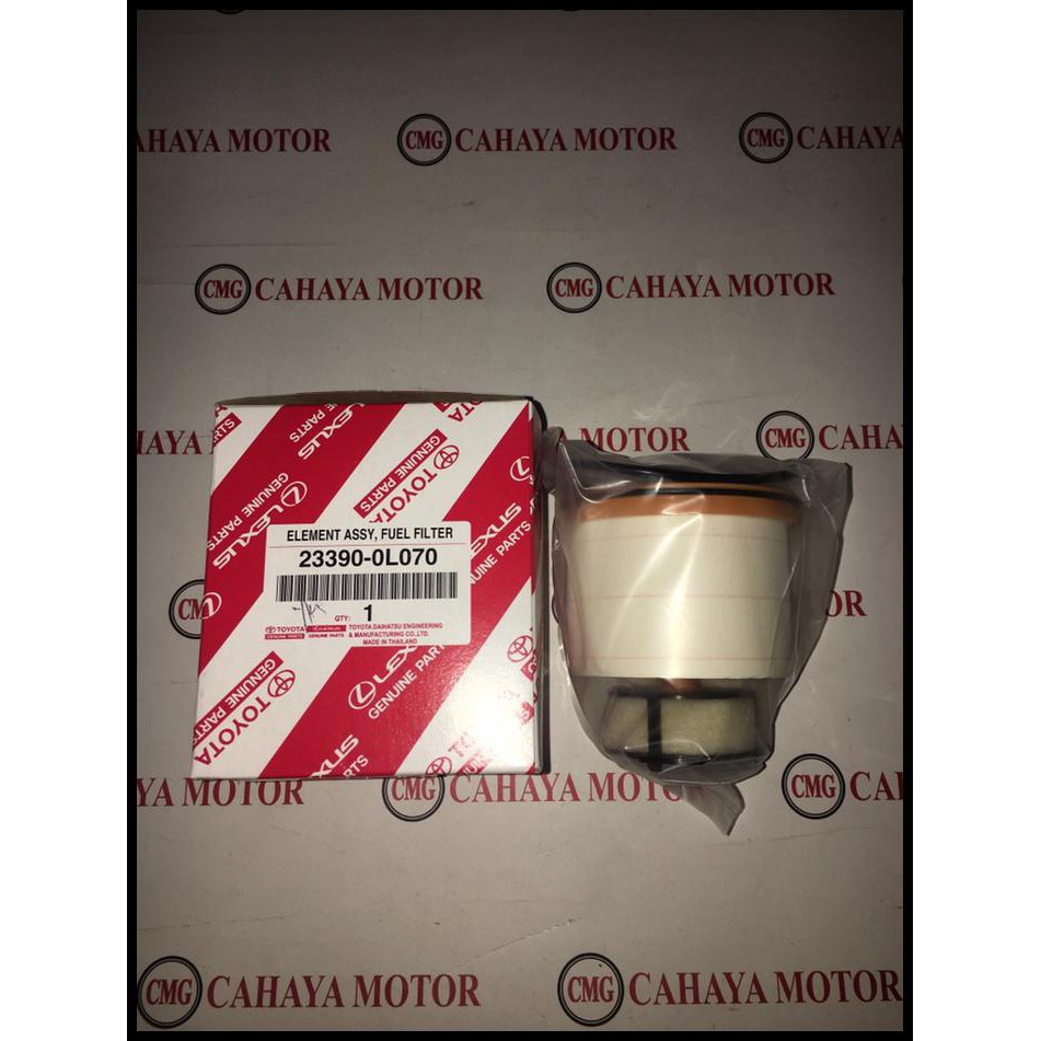 Jual Filter Solar Fuel Filter Fortuner Vrz Innova Reborn Hilux Original ...