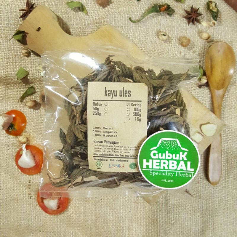 Jual KAYU ULED / KAYU ULES KERING 100 GRAM - Helicteres Ixora - MURNI ...