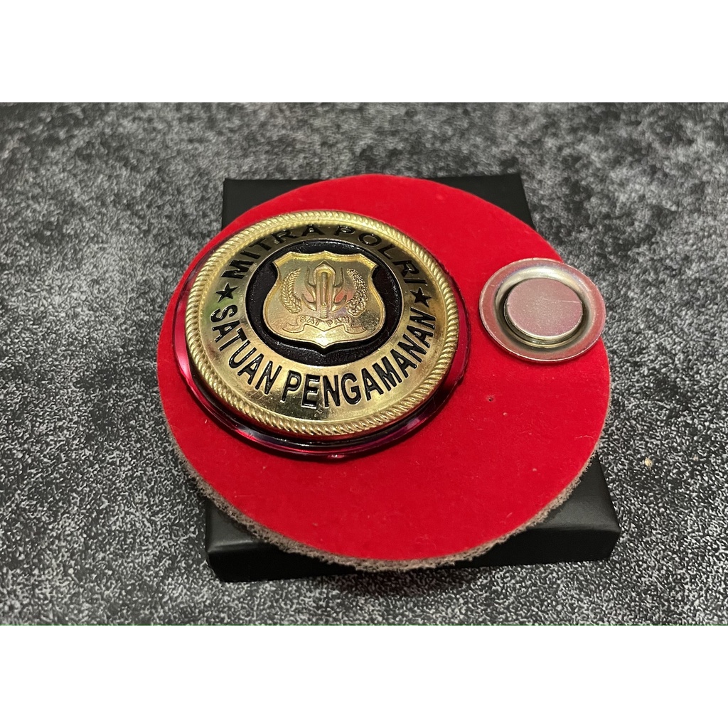 Jual Pin Mitra Polri Satpam Polos (Magnet) - Pin Satpampol-Pin Mitra ...