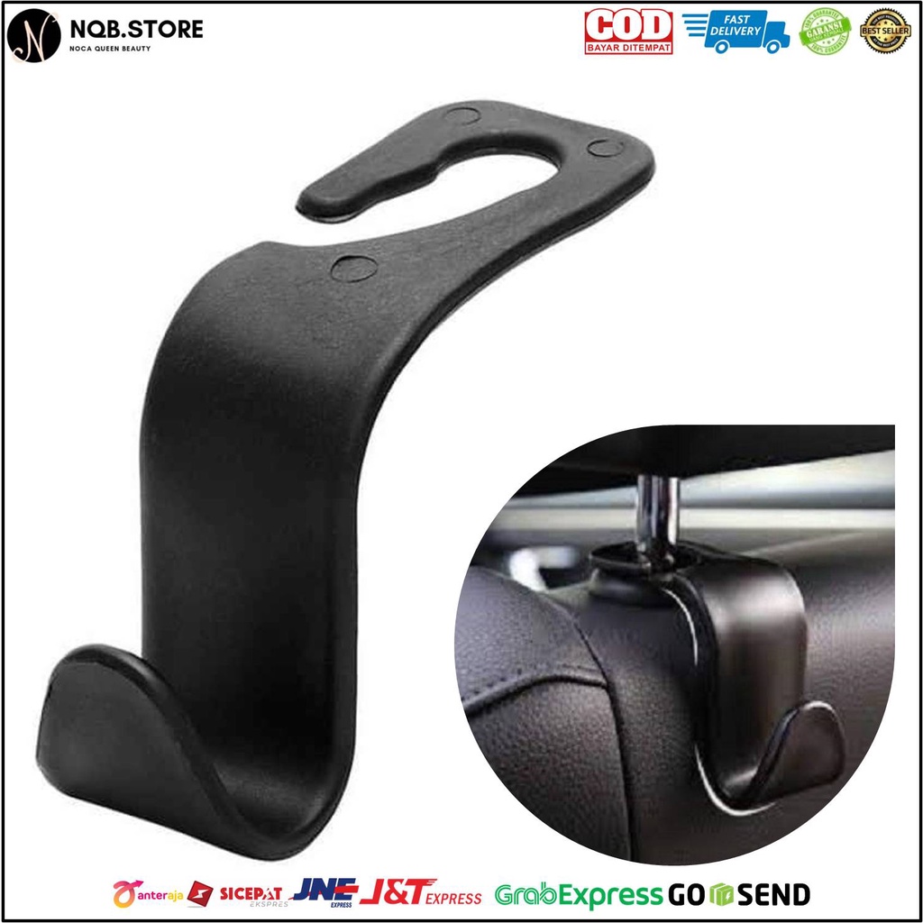 Jual NQB - Hook Gantungan Kursi Mobil Belakang Jok Serbaguna Car Seat ...