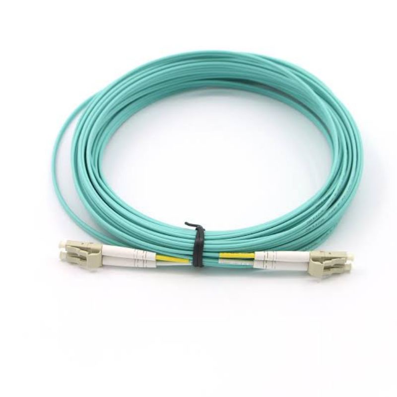 Jual 5m Patchcord LC - LC Multimode OM3 Patch Cord Fiber Optic Core ...
