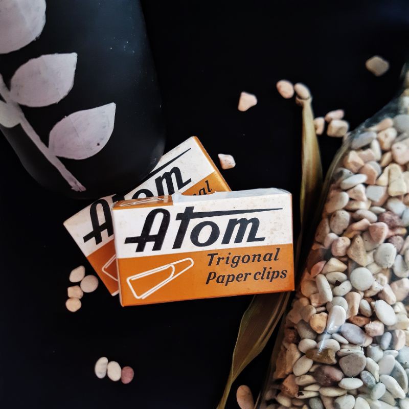 Jual Atom Trigonal Paper Clips No 1/Penjepit Kertas Trigonal Merk Atom ...