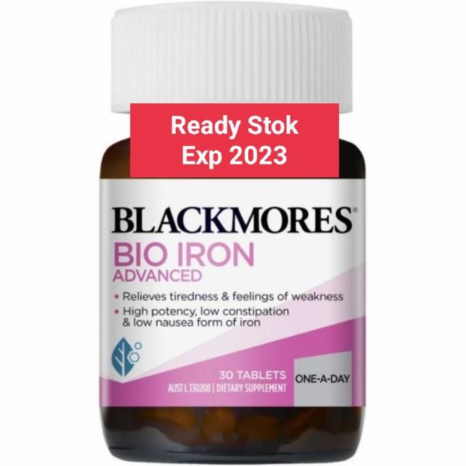 Jual Blackmores Bio Iron Advanced 30 tablets | Shopee Indonesia