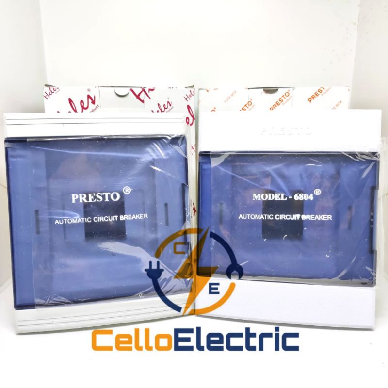 Jual Box MCB Heles Presto 4, 6, 8 Group / Fuse Box Heles | Shopee Indonesia