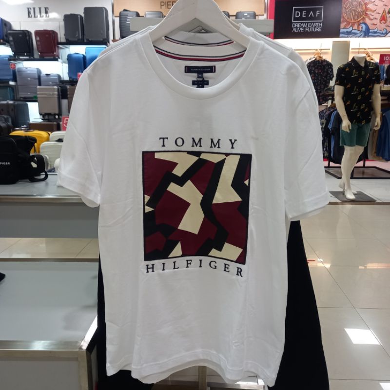 Jual Baju Tommy Hilfiger Dazzle Bbox White | Shopee Indonesia