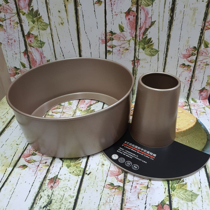 Jual S54Adns Suncity Round Bundt Pan 8" /Loyang Chiffon Cheese Cake ...