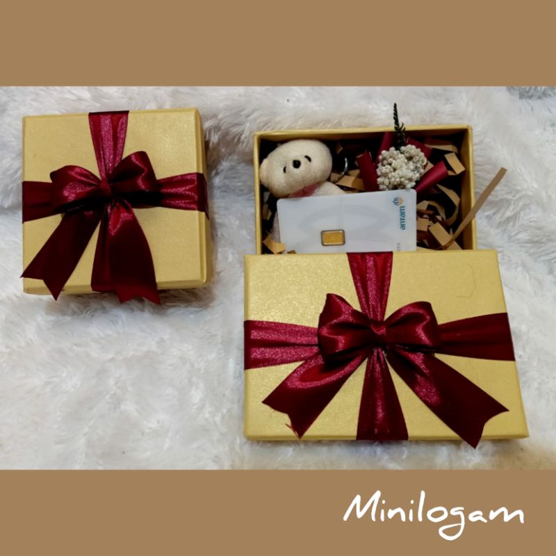 Jual PAKET KOTAK KADO , HAMPERS ,BOX LM (13x9x5) | Shopee Indonesia