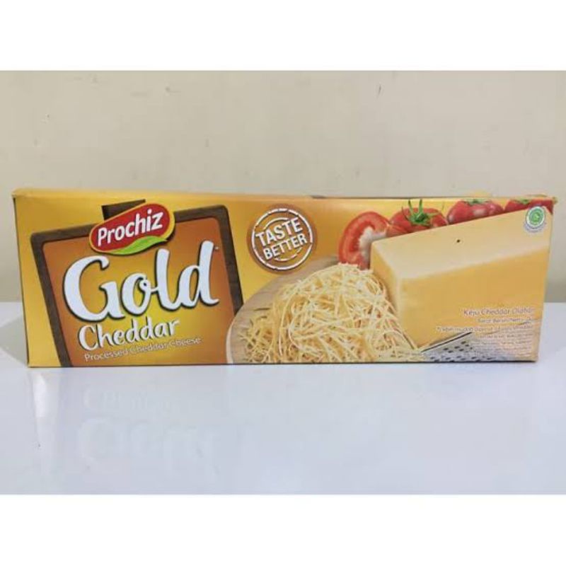 Jual PROCHIZ GOLD CHEDDAR 2KG - KEJU CHEDDAR OLAHAN | Shopee Indonesia