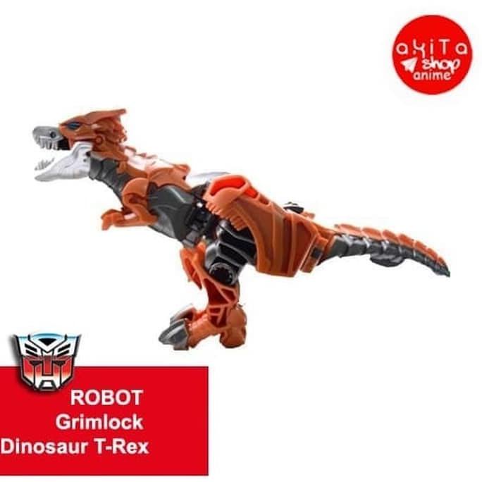 Jual Robot Transformer Grimlock Dinosaurus T-Rex | Shopee Indonesia