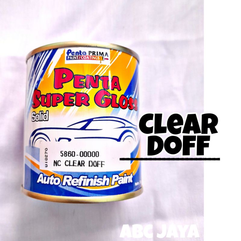 Jual Cat Penta Super Gloss 5860-00000 NC Clear Doff 200ml Clir Klir ...