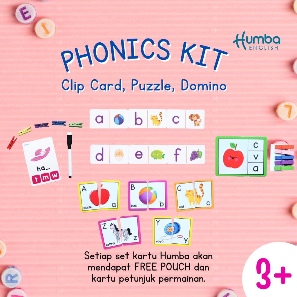 Jual Phonics Kit & Pink Series Montessori | Shopee Indonesia