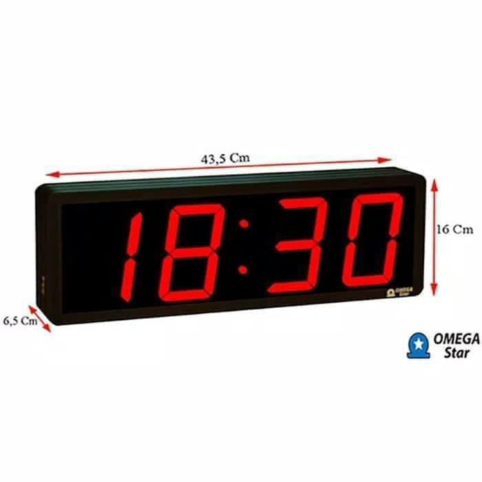 Jual Jam Digital Dinding - Hitam | Shopee Indonesia