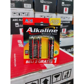 Jual Alkaline AAA / batre abc alkaline A3 Original / baterai battery ...