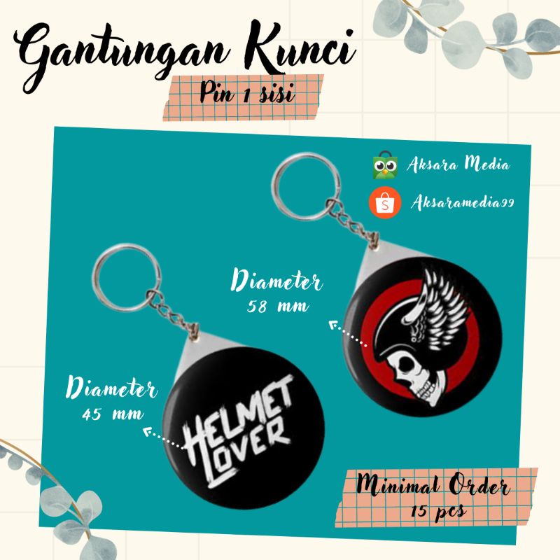 Jual Ganci Pin dan Pin Peniti 1 Sisi | Custom Desain | Shopee Indonesia