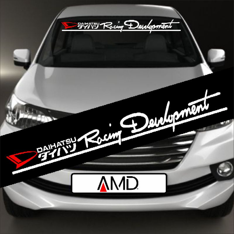 Jual Stiker kaca depan sticker mobil stiker belakang mobil Daihatsu ...