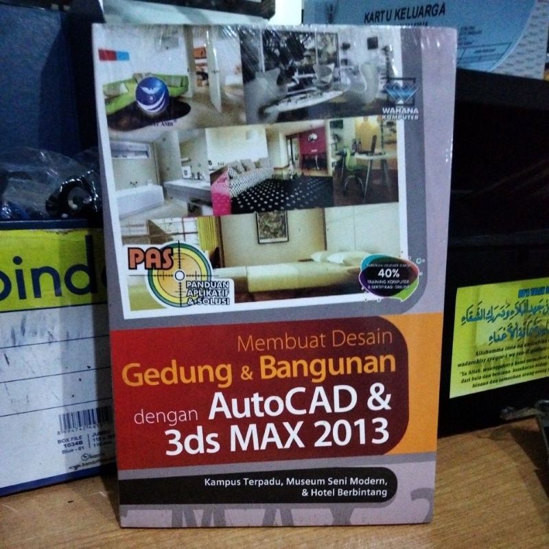 Jual BUKU MEMBUAT DESAIN GEDUNG & BANGUNAN DENGAN AUTOCAD & 3DS MAX 2013 | Shopee Indonesia