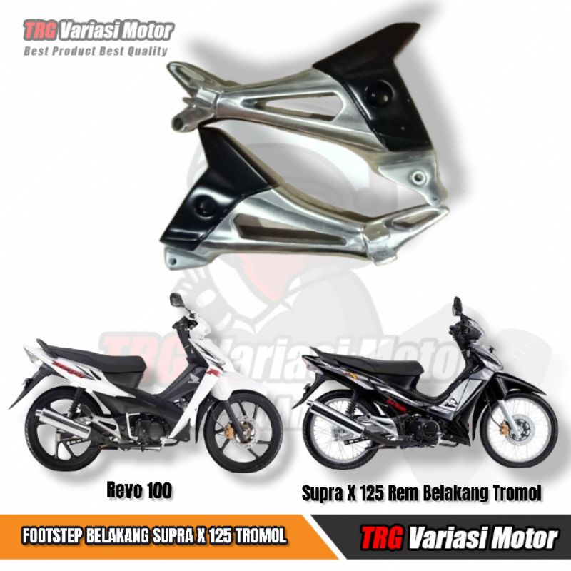 Jual Footstep Supra X 125 Postep Supra X 125 Postep Revo Satu Set High ...