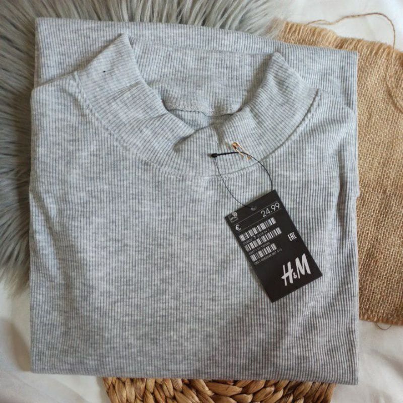 Jual Kaos Turtle neck Premium Lengan Pendek Wanita / Kaos Rib Polos ... Jual Kaos Turtle neck Premium Lengan Pendek Wanita / Kaos Rib Polos ...