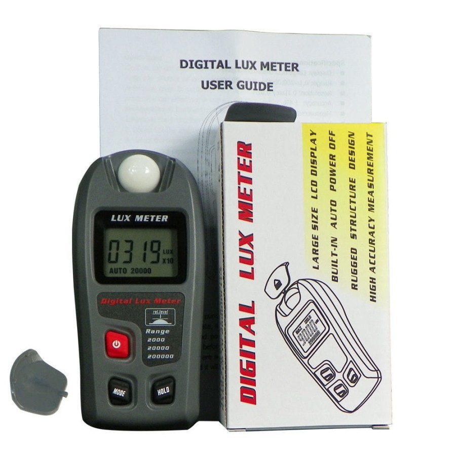 Jual Original Digital Light Meter LCD Luxmeter Lux/FC Luminometer ...