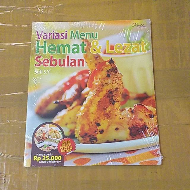 Jual VARIASI MENU HEMAT & LEZAT SEBULAN KARANGAN SUFI S.Y. | Shopee ...