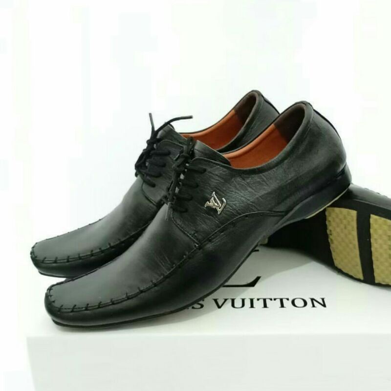 Jual Kulit Asli Sepatu Formal Pria Pantofel Work Office Series Murah ...