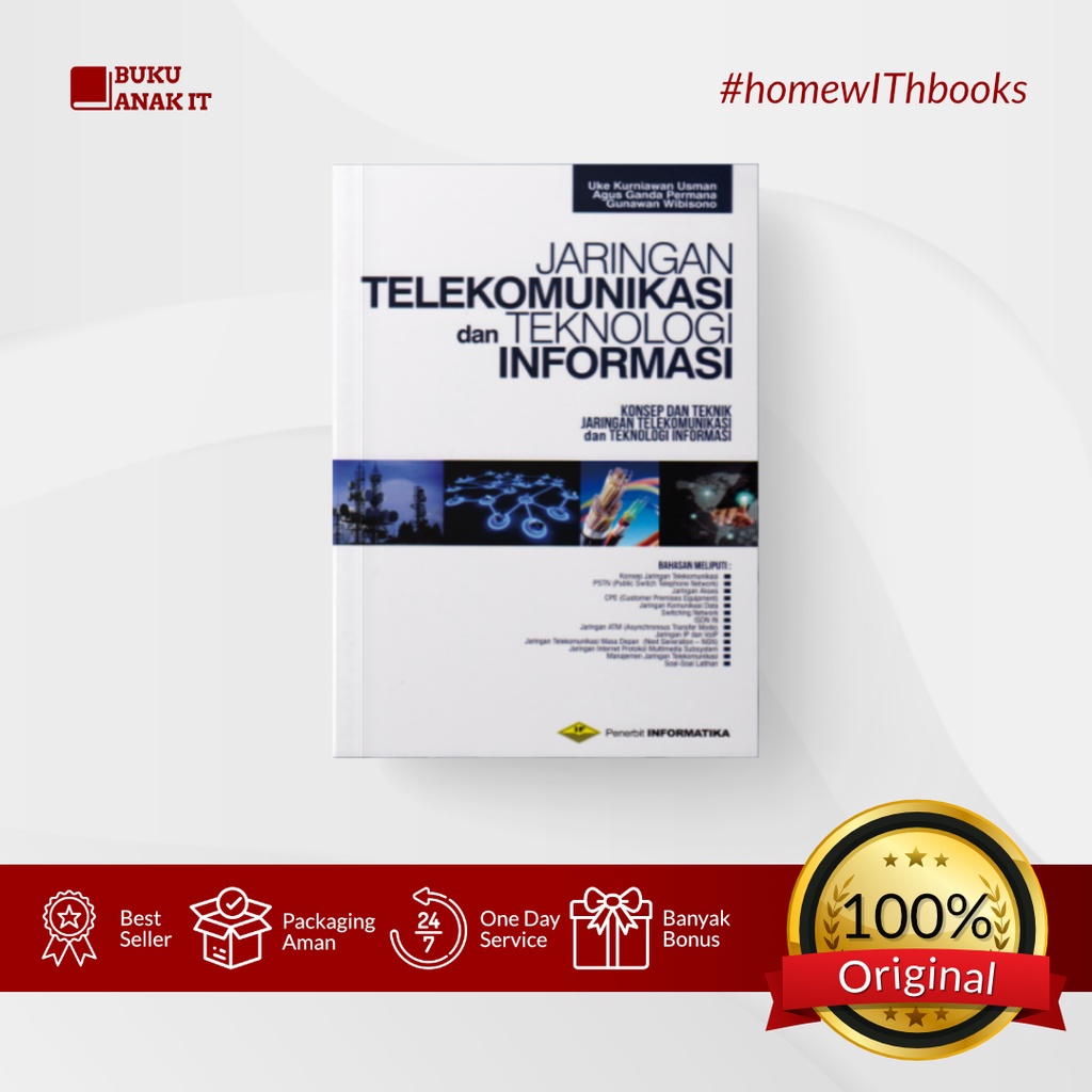 Jual BUKU JARINGAN TELEKOMUNIKASI DAN TEKNOLOGI INFORMASI | PENERBIT ...