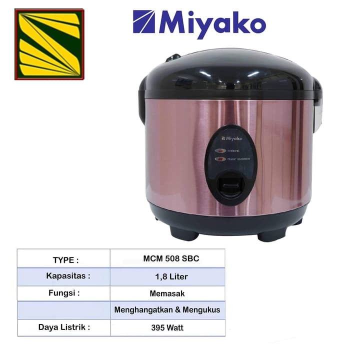 Jual Magikom Miyako 1,8Liter / Majikom Miyako / Magic com | Shopee ...