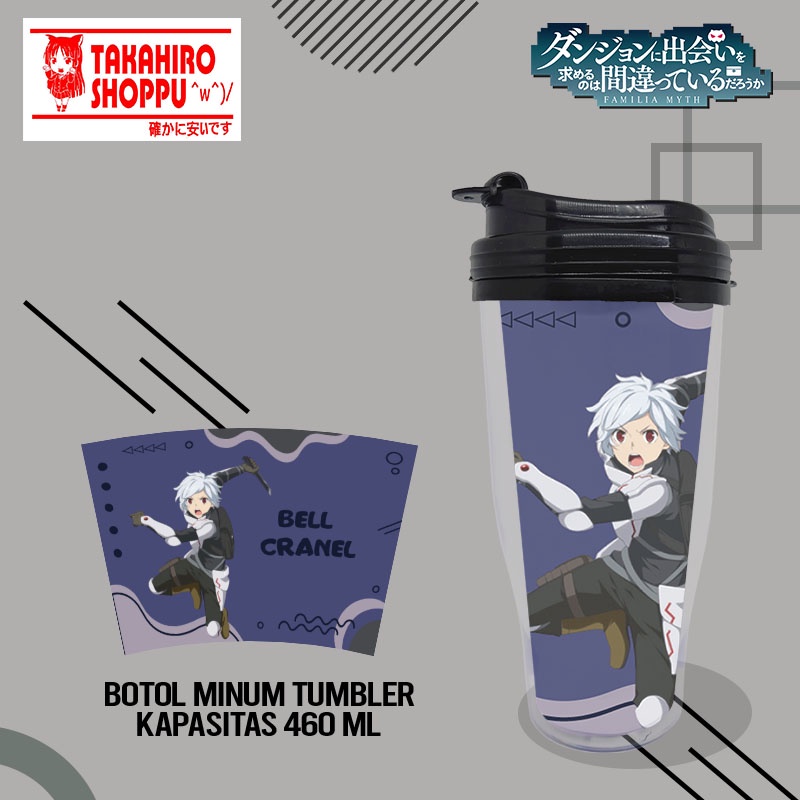 Jual BOTOL MINUM TUMBLER DANMACHI BELL CRANEL | Shopee Indonesia