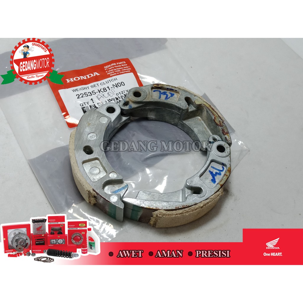 Jual KAMPAS GANDA BEAT ESP BEAT POP NEW ASLI AHM 22535-K81-N00 | Shopee ...