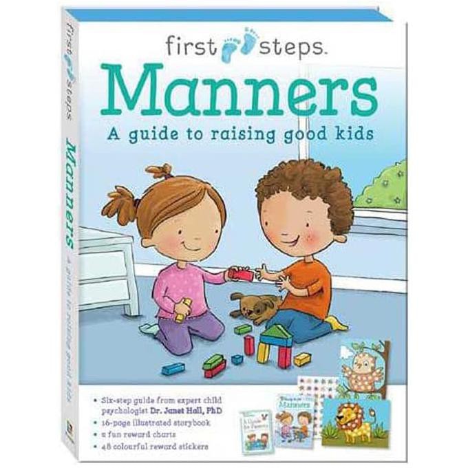 Jual First Steps Manners - A Guide To Raising Good Kids | Shopee Indonesia