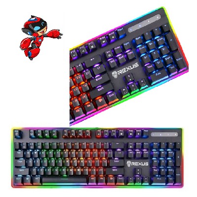 Jual Rexus MX10 Keyboard Gaming Mechanical Rexus Legionare RGB | Shopee ...