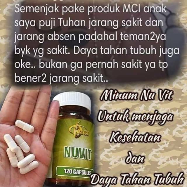 Jual NUVIT MCI ORIGINAL (NU VIT) | Shopee Indonesia