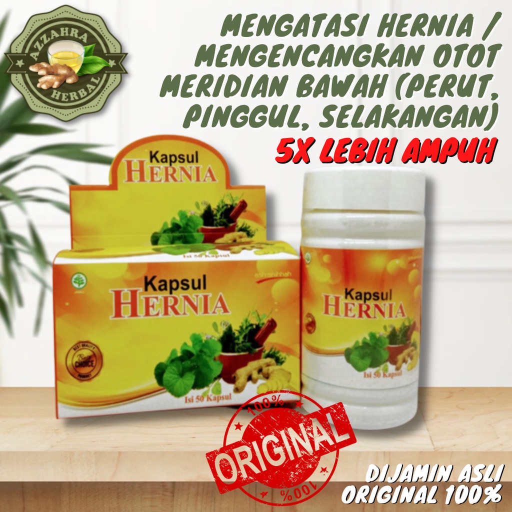 Jual Kapsul Hernia Isi 50 - Mengatasi Hernia - Mengencangkan otot-otot ...