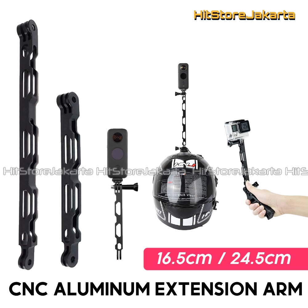 Jual Aluminium Extension Arm Insta360 Go Pro Osmo Action Cam Arm ...