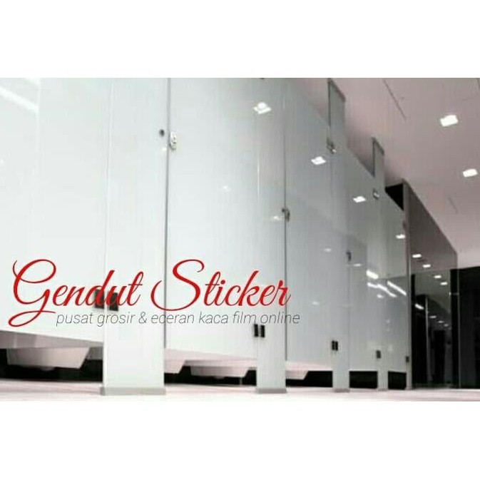 Jual sticker/stiker kaca vinyl/kaca sower toilet/stiker whiteboard ...