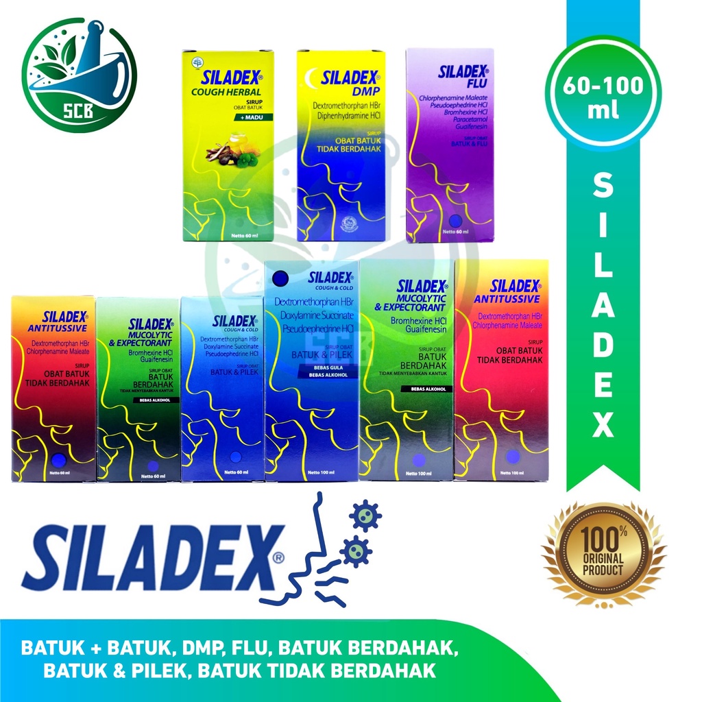 Jual Siladex Sirup - Obat Batuk Pilek Berdahak Varian | Shopee Indonesia