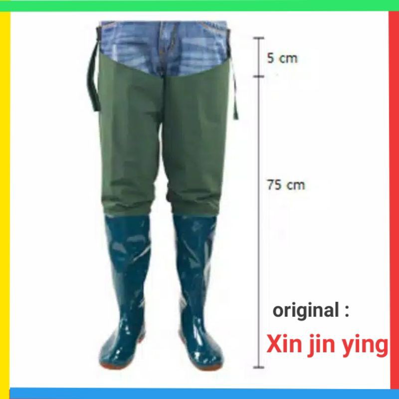 Jual SEPATU BOOT PETANI LADANG SEPATU MANCING SEPATU SAWAH 80 cm ...