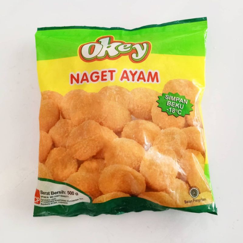 Jual NUGGET AYAM OKEY 500gr | Shopee Indonesia