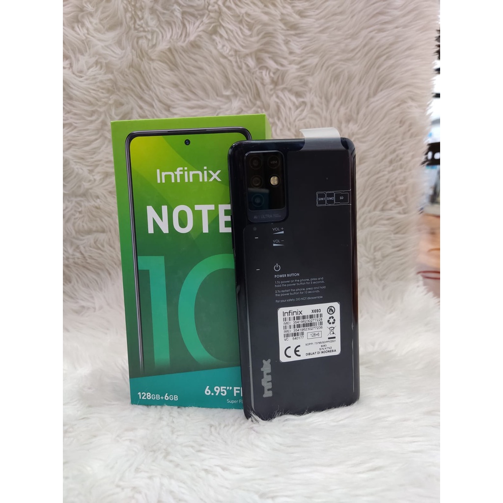 Jual Infinix Note 10 Ram 4/64GB | Ram 6/128 GB (SECOND) | Shopee Indonesia