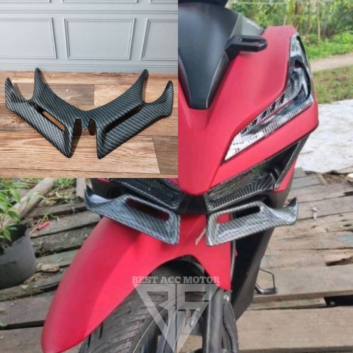 Jual WINGLET VARIO 125 150 NEW 2018 2019 2020 2021 2022 MOTIF CARBON WINGLET VARIO KEYLESS ...