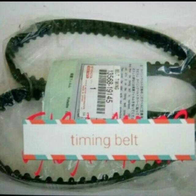 Jual timing belt corolla twincam GTI 4AGE timing belt corolla twincam ...