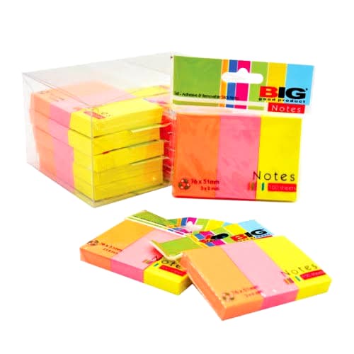 Jual PEMBATAS POST IT NOTES WARNA WARNI | Shopee Indonesia